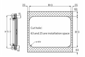 Single Pane RV Sliding Windows - TOPOLO RV