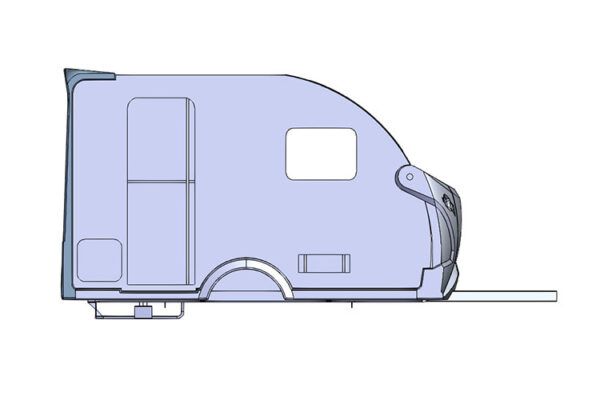 Design 3.2m Caravan Bodies - TOPOLO RV