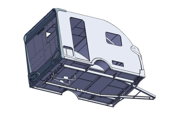 Design 3.2m Caravan Bodies - TOPOLO RV