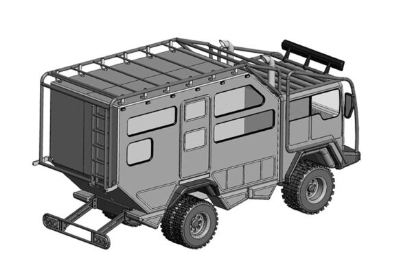Design: 6.0m Expedition Truck Bodies - TOPOLO RV
